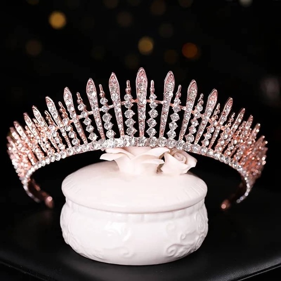 TiaraznCrownz | Accessories | Crystal Towers Bridal Tiara | Poshmark